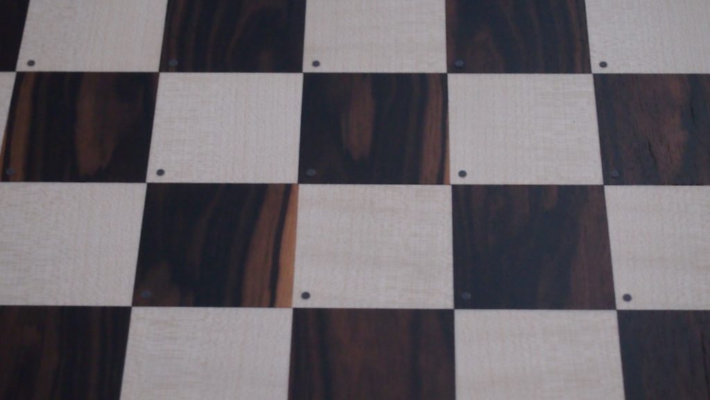 Curzio - Ebony Maple (square 55mm - 2,17") - Certabo Chess